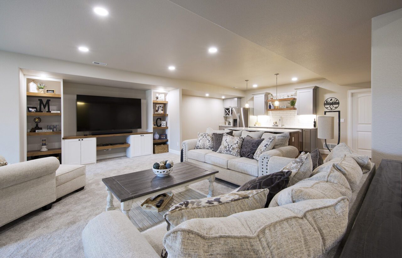 Basement Remodeling and Finishing Services in Golden, CO | ElkStone ...
