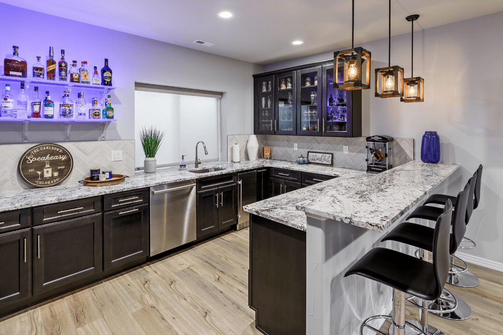 Basement Finishing in Denver | Basement Remodel | ElkStone