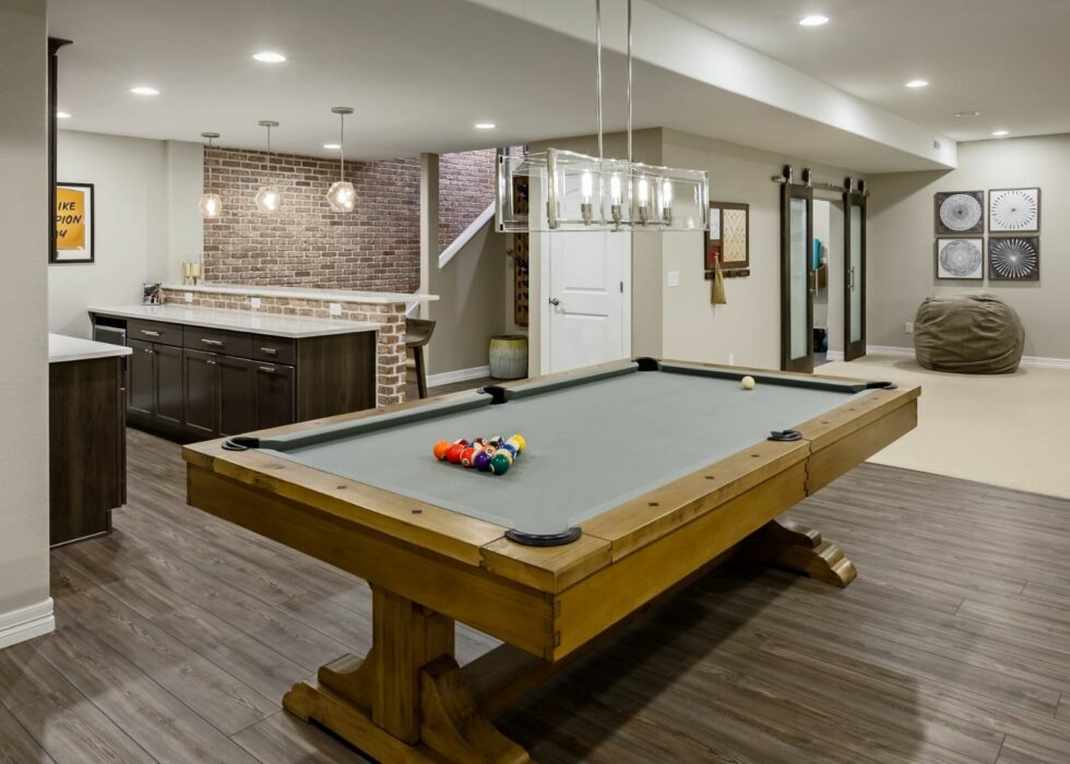 Basement Rec Room Design | Rec Room Layout | Denver, CO