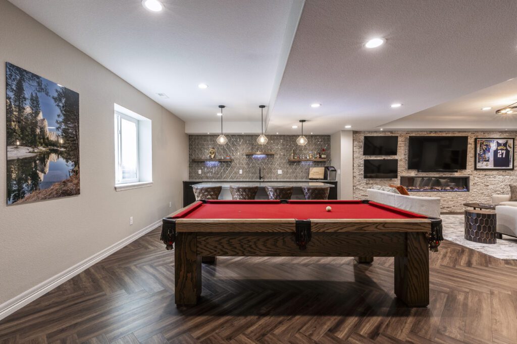 Designing the Ultimate Basement Game Room - ElkStone Basements
